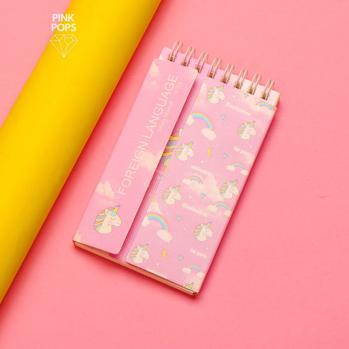 Foreign Language Study Spiral Note Pad – pinkpops.pk