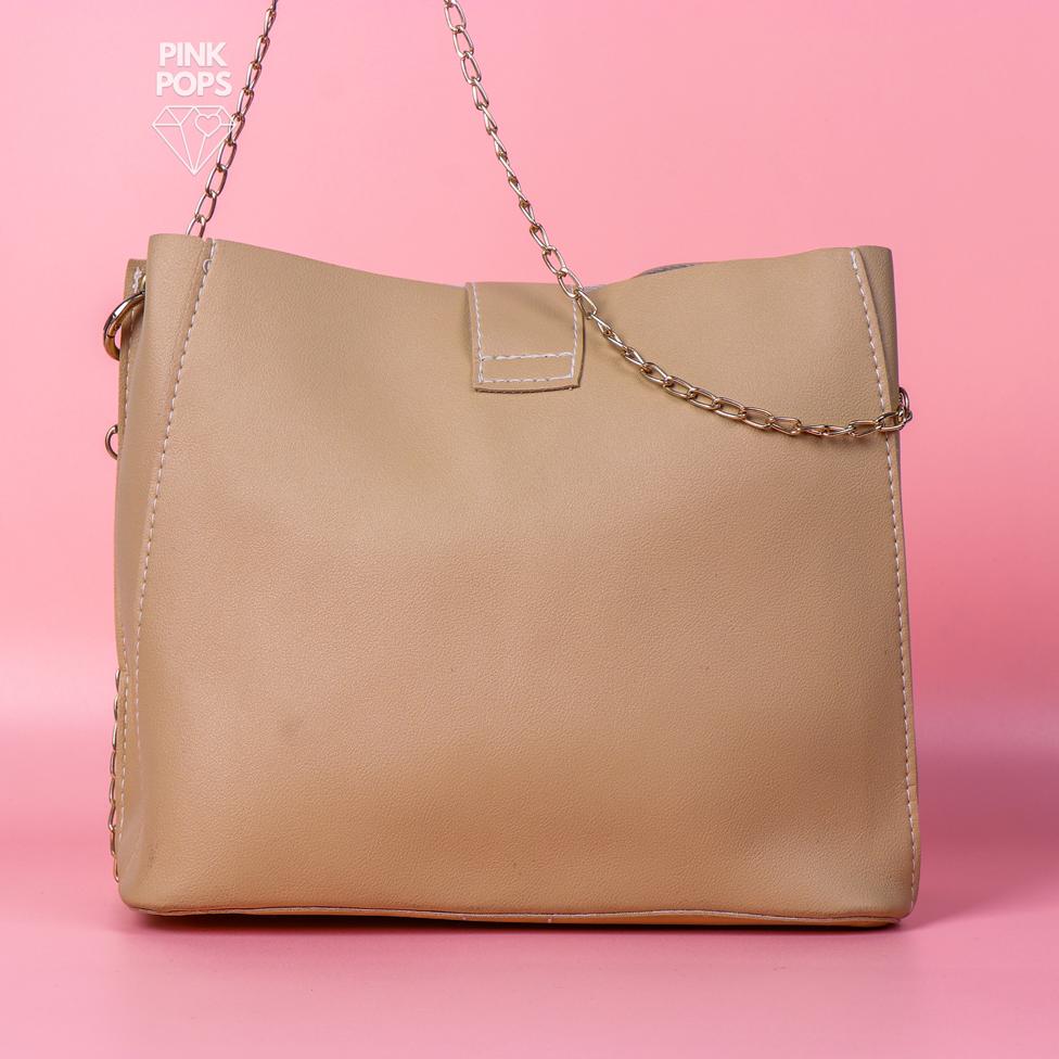 Beige Cross Body Bag – pinkpops.pk
