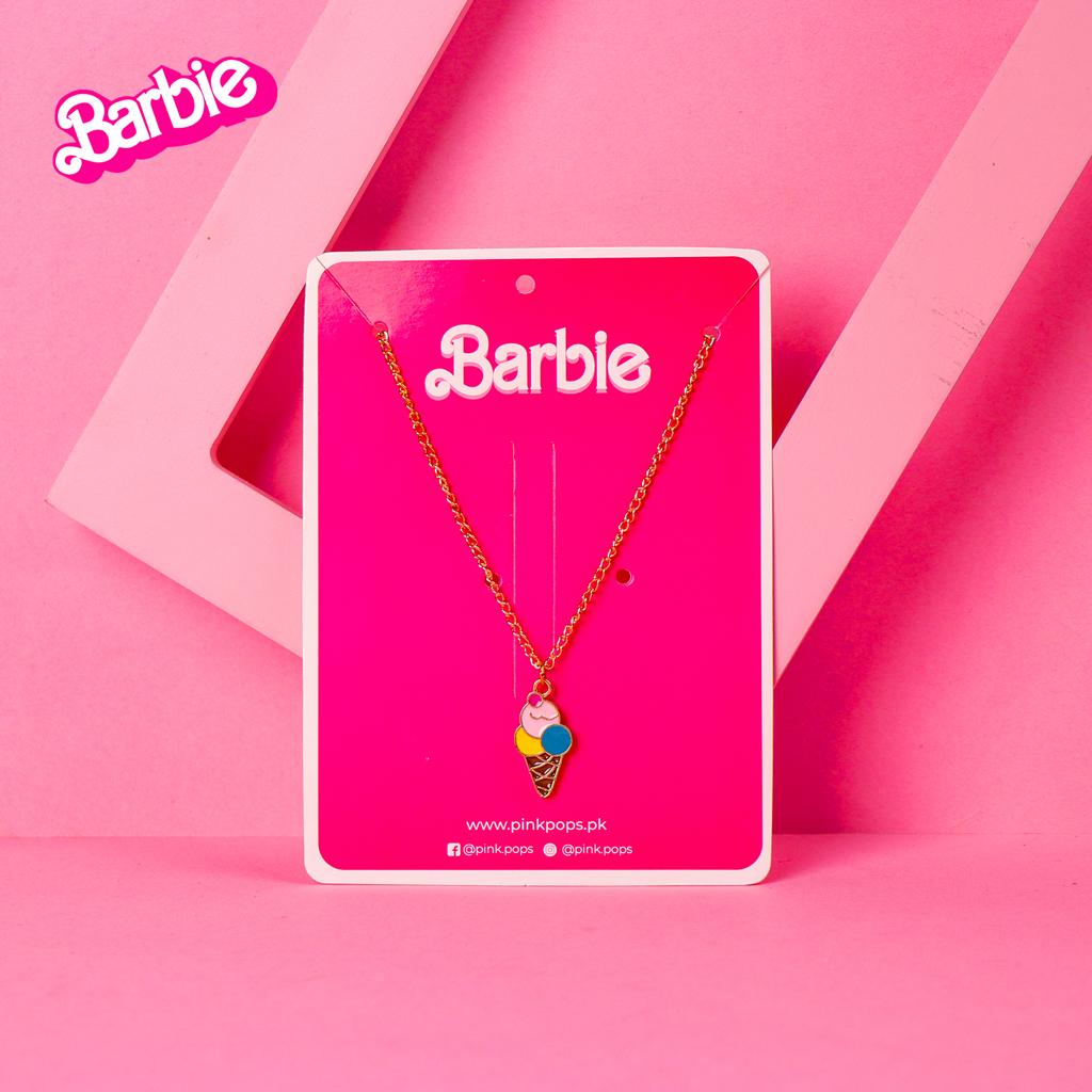 Cone Ice Cream Barbie Pendant – pinkpops.pk