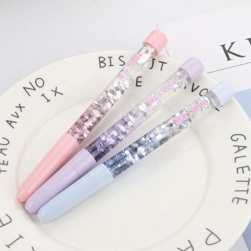 Shining Bling Liquid Flowing Pen – pinkpops.pk