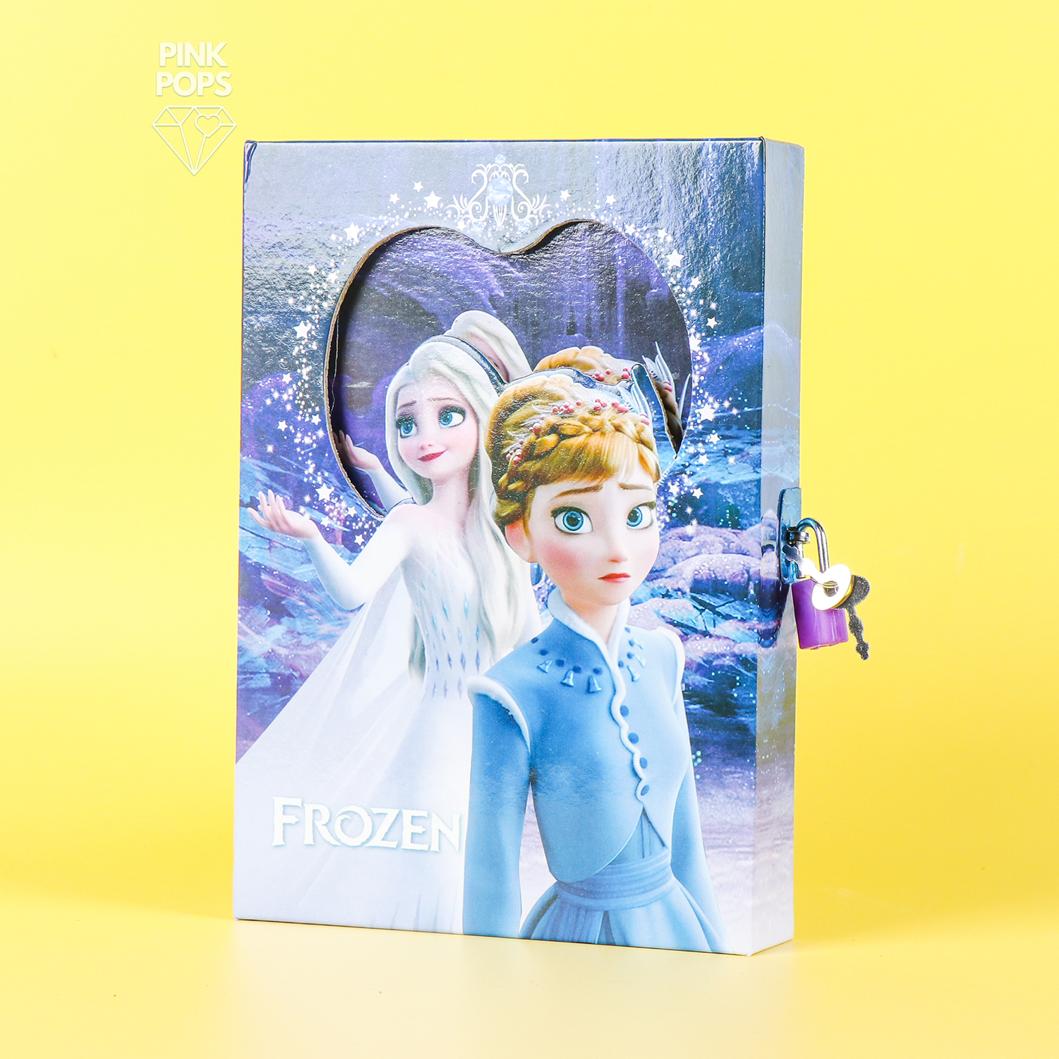 Frozen Hear Lock Notebook – pinkpops.pk