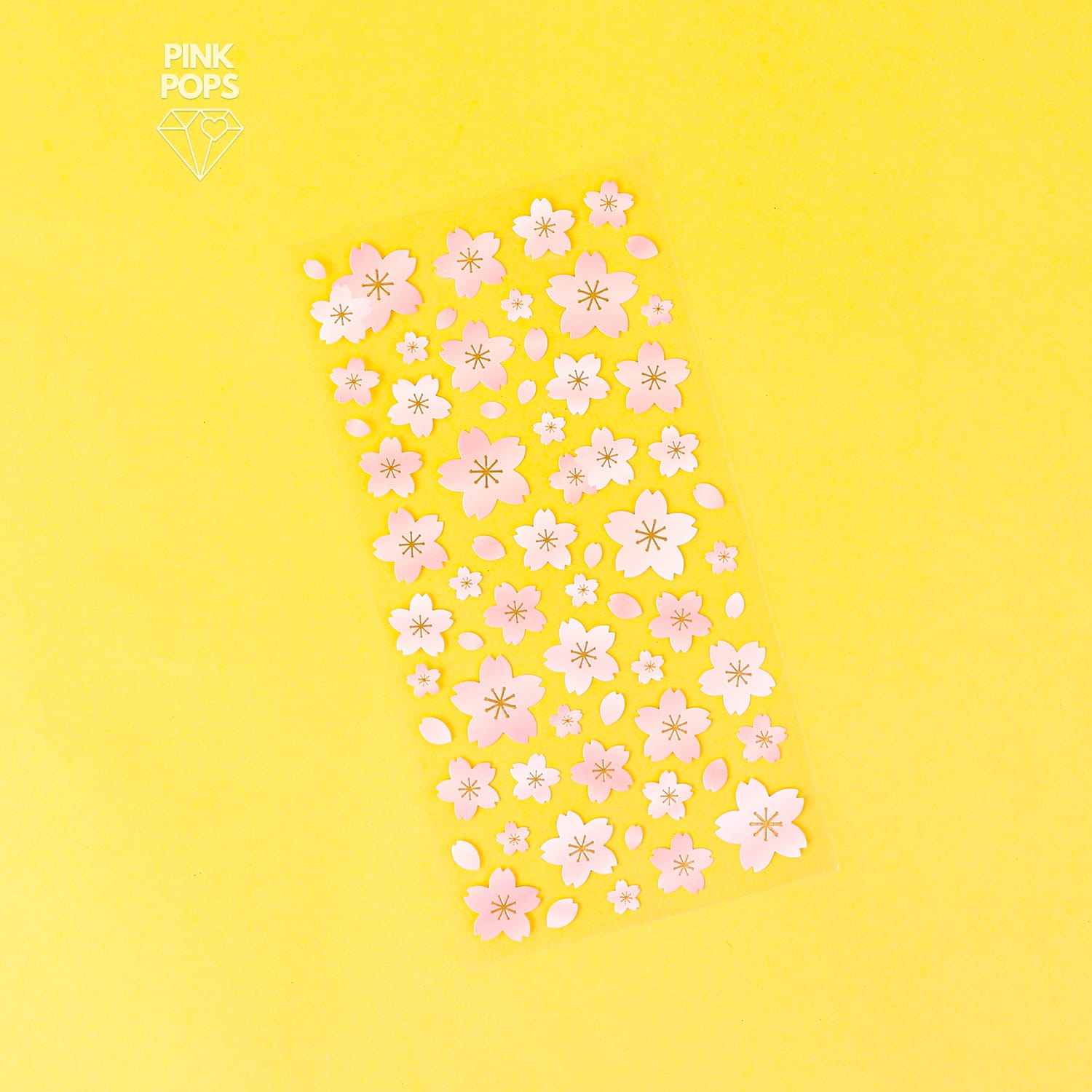 Pink Flowers Stickers Sheet – pinkpops.pk