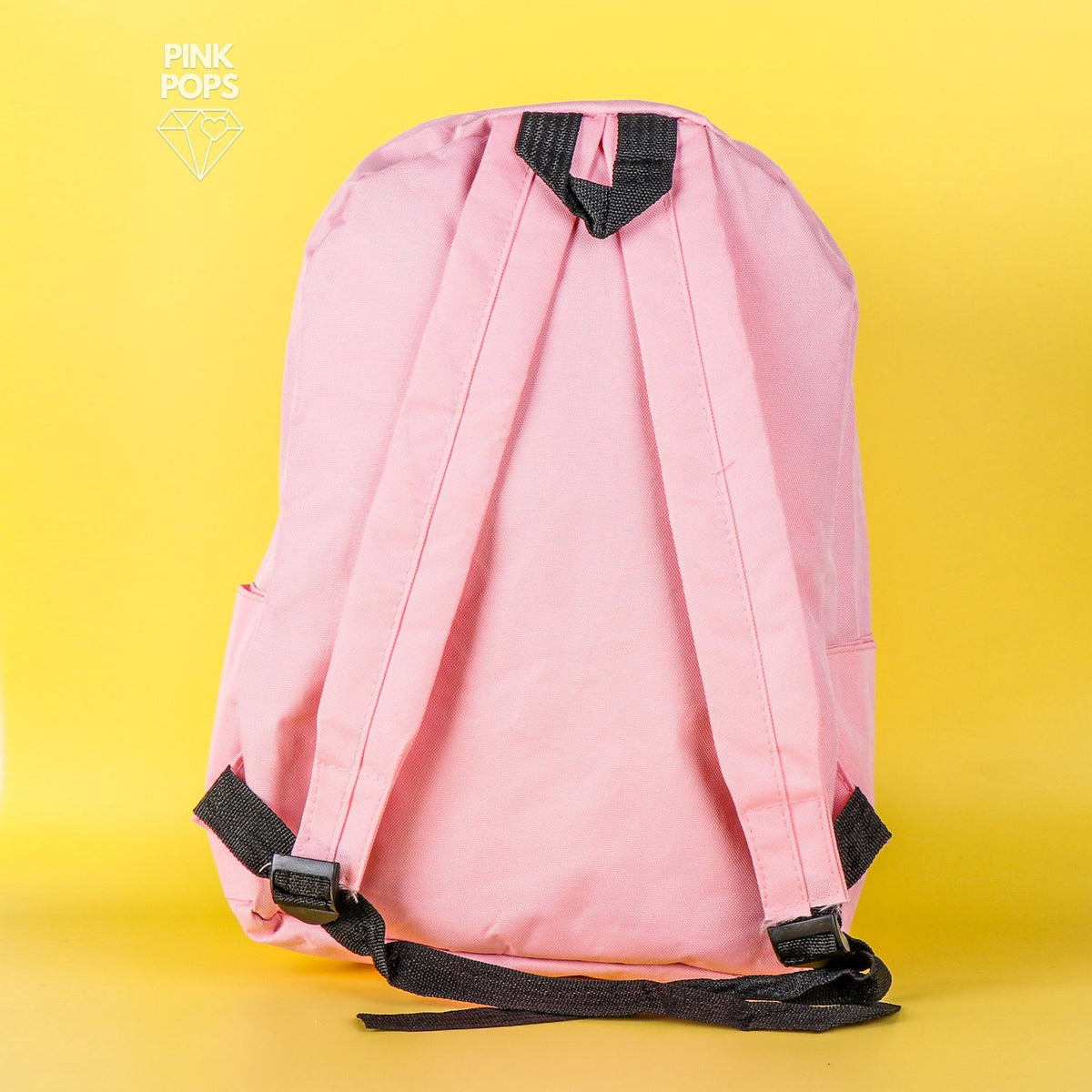Polaqi Baby Pink Cute Backpack – pinkpops.pk