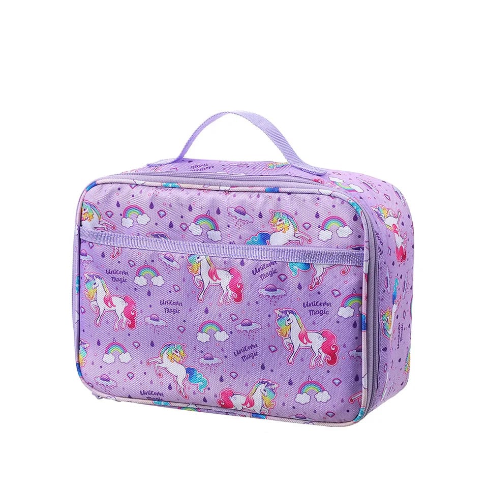 Magic Rainbow Unicorn Lunch Box Bag – pinkpops.pk