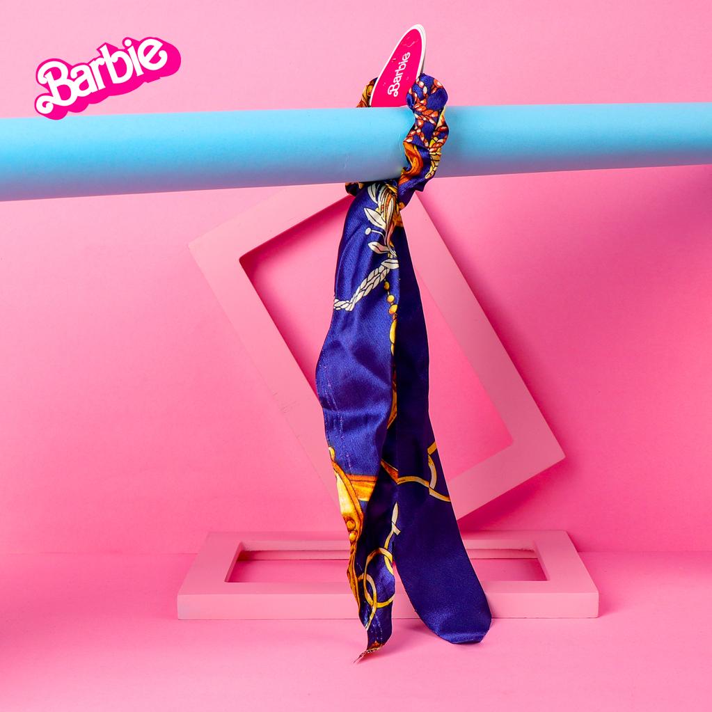 Silk Barbie Scarf Scrunchies – pinkpops.pk