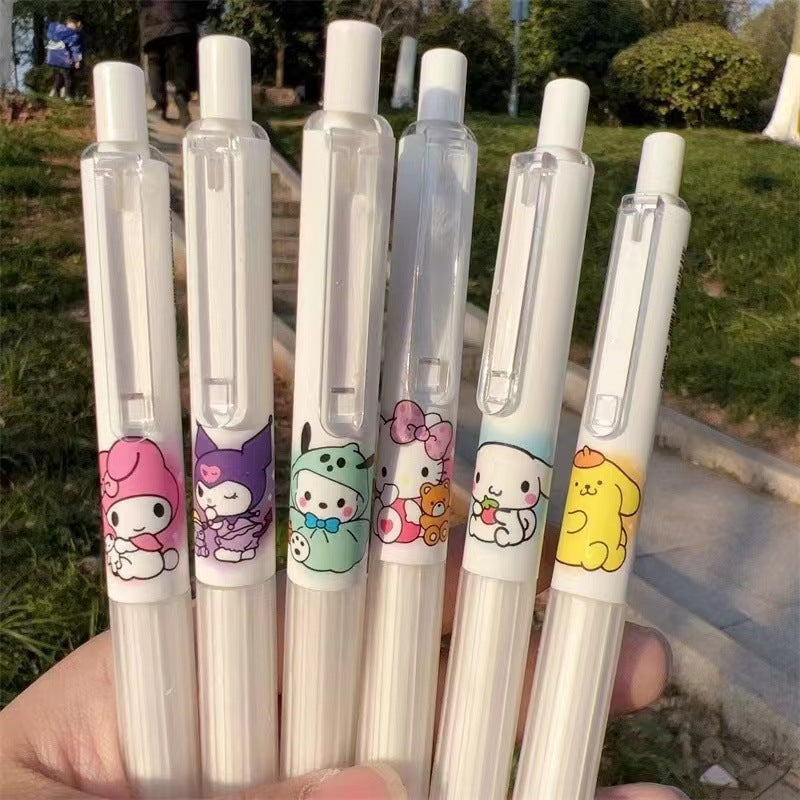 Set of 6 Sanrio Gel Pen – pinkpops.pk