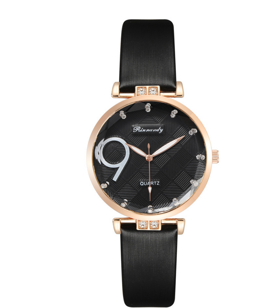 Premium Bow Faux Stone Watch – pinkpops.pk