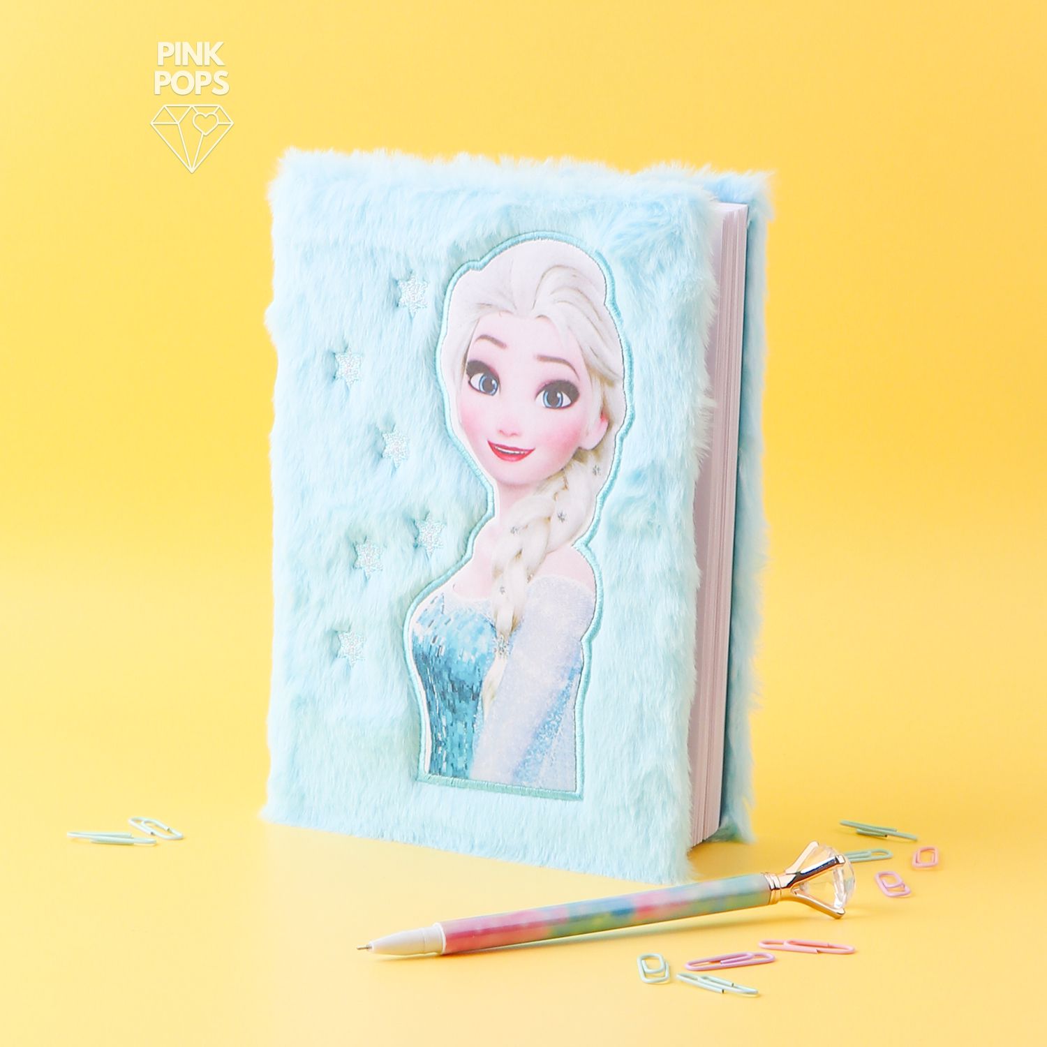 Plush Frozen Notebook – pinkpops.pk