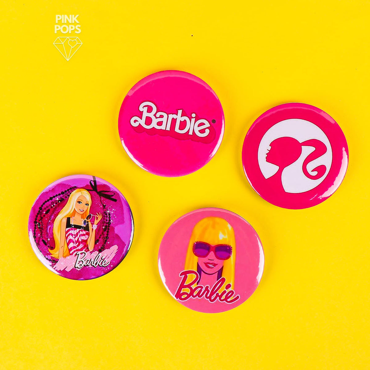 Cute Barbie Badges – pinkpops.pk