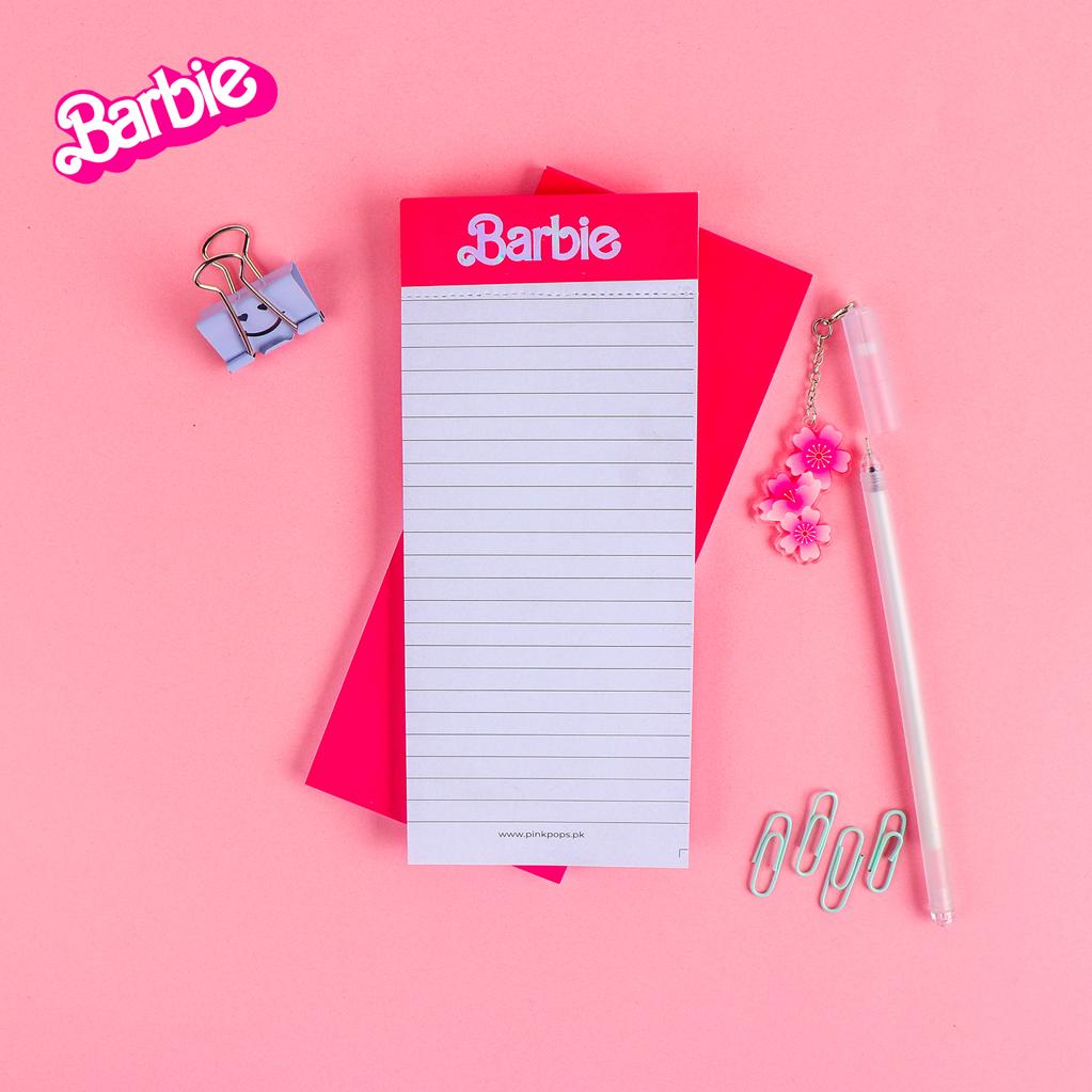 Aesthetic Barbie Notepad – pinkpops.pk