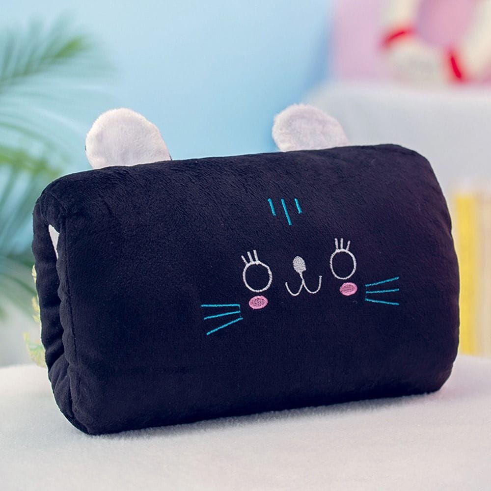 Black Cat Plush Hand Warmer – pinkpops.pk