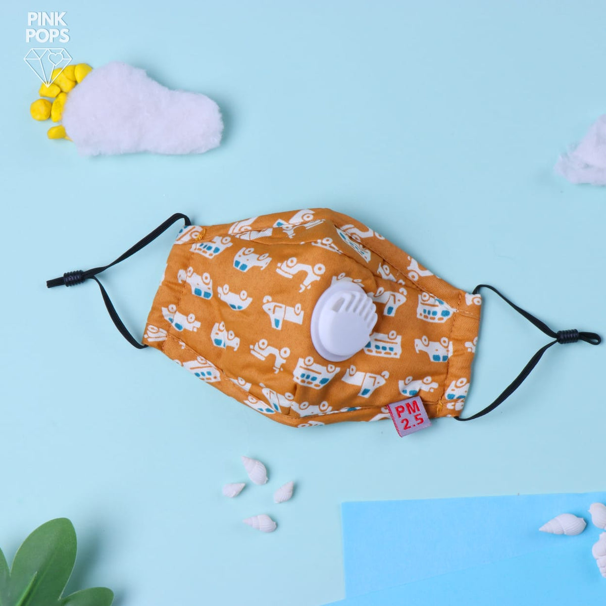 Stunning Car Face Mask For Children – pinkpops.pk