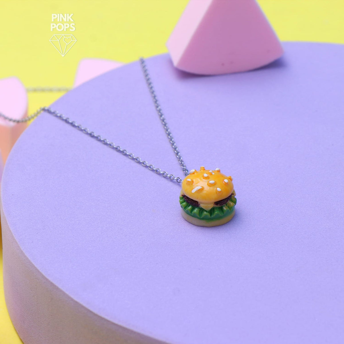Fast Food Burger Pendant – pinkpops.pk