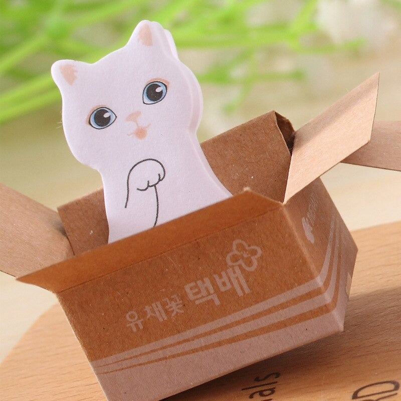Cute Cat Sticky Note – pinkpops.pk