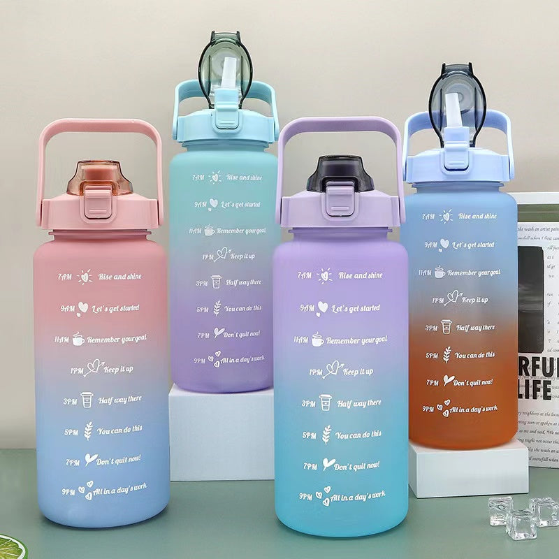 Select Your Favorite Gradient Water Bottle: Design – pinkpops.pk